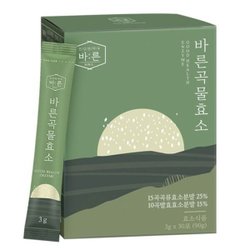 바른곡물효소 3g 30포 1박스 - SSG.COM