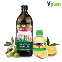 엑스트라버진 올리브오일 올리브유 1L+레몬즙 레몬 수 원액 주스 280ml - SSG.COM