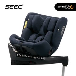 [SEEC] 시크 제로맥스 360 올에이지 4세대 회전형 카시트 네이비 - SSG.COM