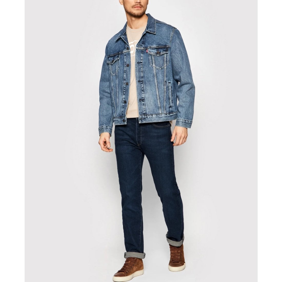 리바이스 트러커 자켓 청 데님 라이트블루 72334-0574 ( 72334 0574 ) , 믿고 사는 즐거움 SSG.COM