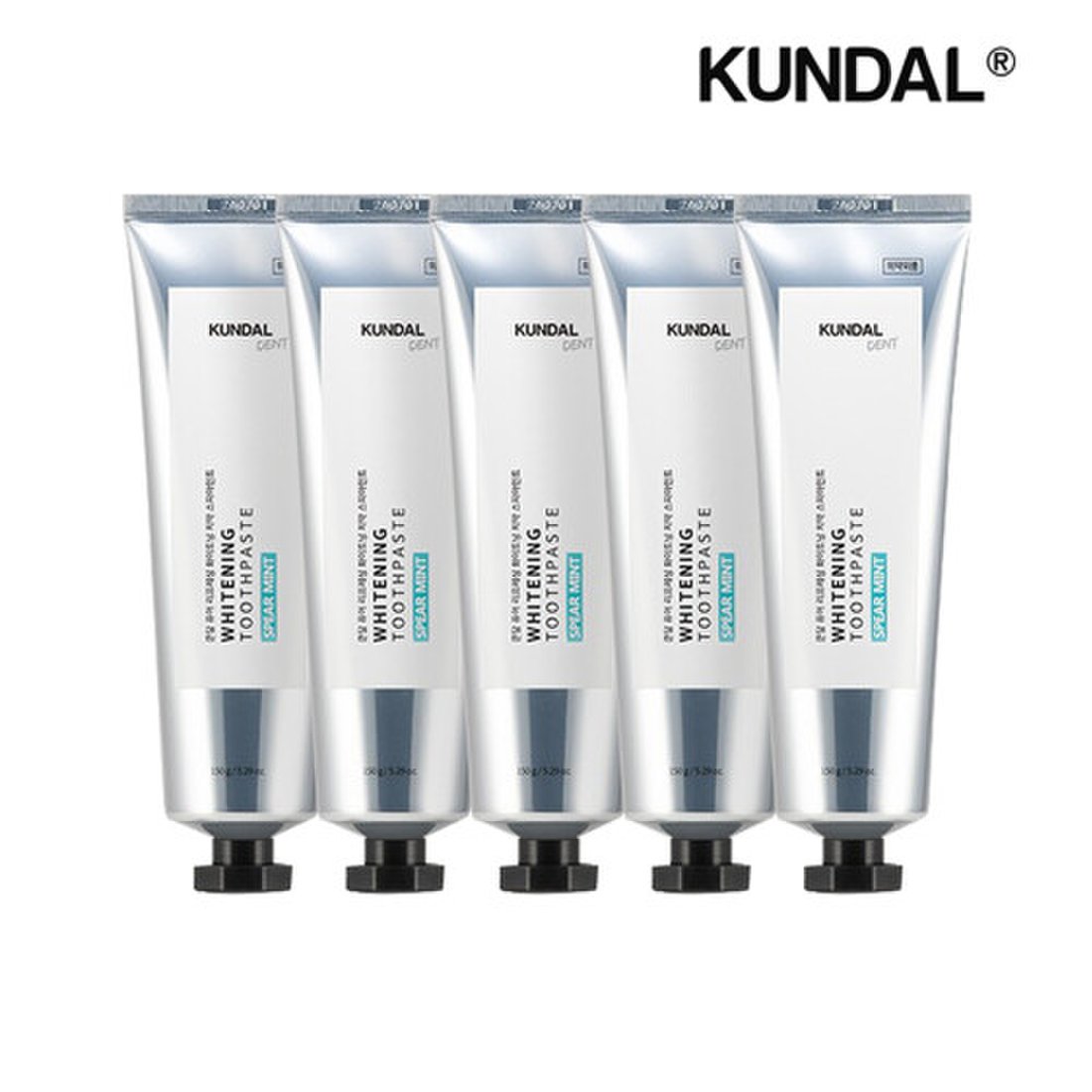 쿤달 퓨어 화이트닝 미백 치약 스피아민트 150g x5개, 믿고 사는 즐거움 SSG.COM