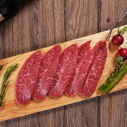 [제이제이푸드]1++등급(7이상) 한우 구이용 스테이크용 부채살 230g - SSG.COM