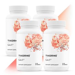 [무료배송] Thorne 쏜리서치 SAT 실리마린 아티초크 커큐민 밀크시슬 60캡슐 4병 - SSG.COM