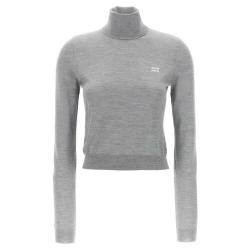 23FW 미우미우 가디건 MMR42413KWF0K44 Gray - SSG.COM