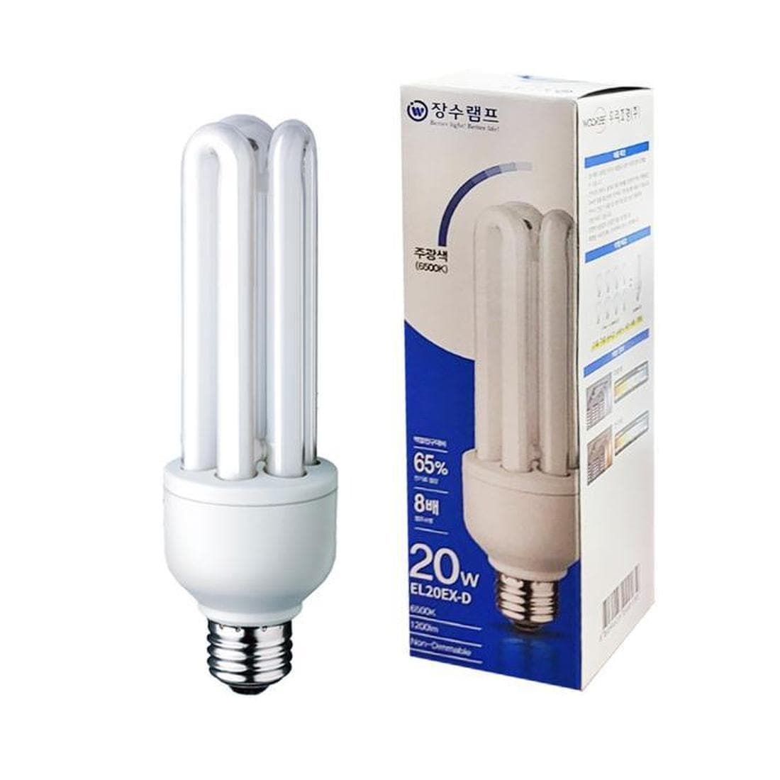 장수램프 삼파장 EL 형광램프 20W 주광색 E26 (S11122178), 이마트몰, 당신과 가장 가까운 이마트