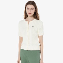 여성 케이블 반팔 가디건 AF012E-53G 70V - SSG.COM