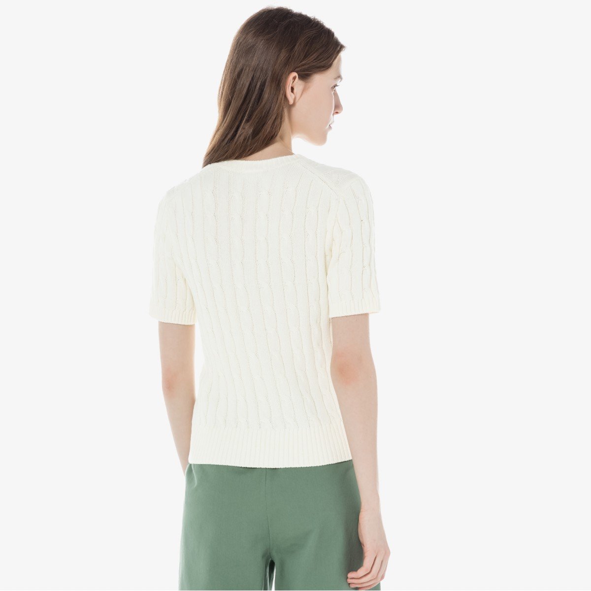 여성 케이블 반팔 가디건 AF012E-53G 70V, 믿고 사는 즐거움 SSG.COM