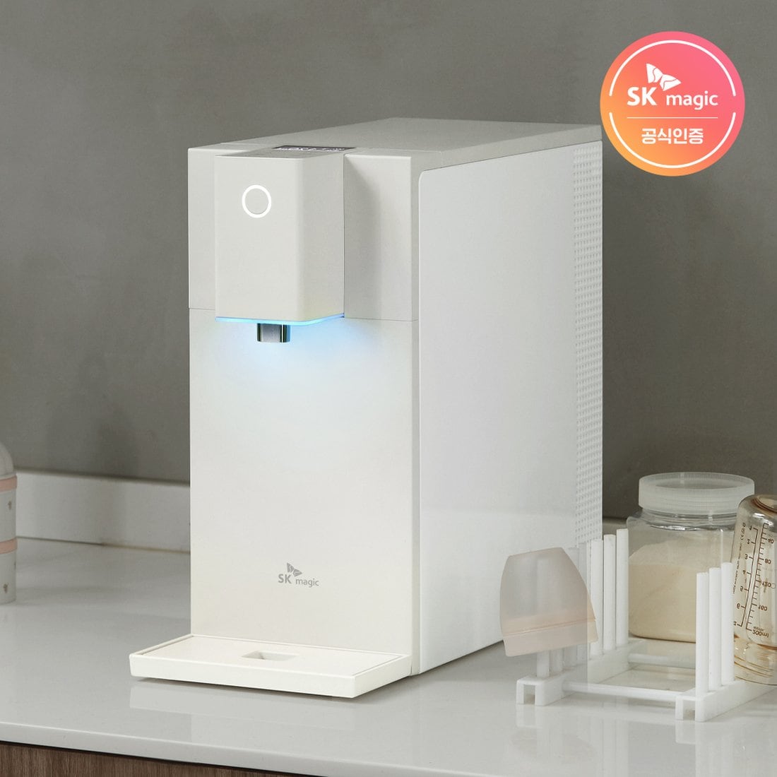 SK매직 초소형 직수 정수기 WPU-JCC104 (냉정) 화이트 일시불 셀프형 (3년관리서비스 포함), 믿고 사는 즐거움 SSG.COM