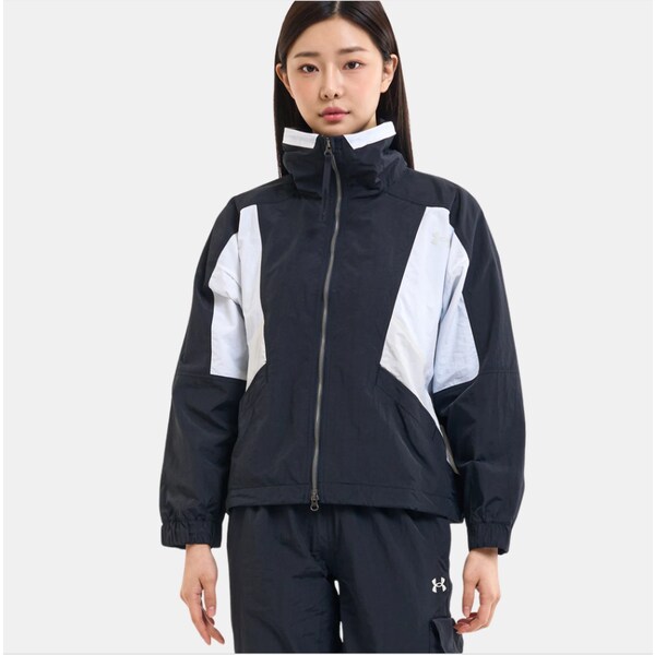 언더아머 24S/S 여성 APAC 크링클 우븐 바람막이 1388065 001 - SSG.COM