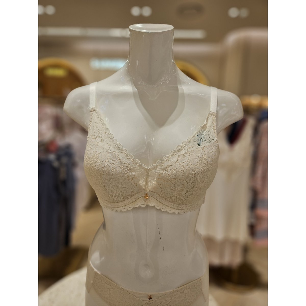 T)24FW에어라이트 커버업 크림 와이어 브라 (TDWBR712CRM) - SSG.COM