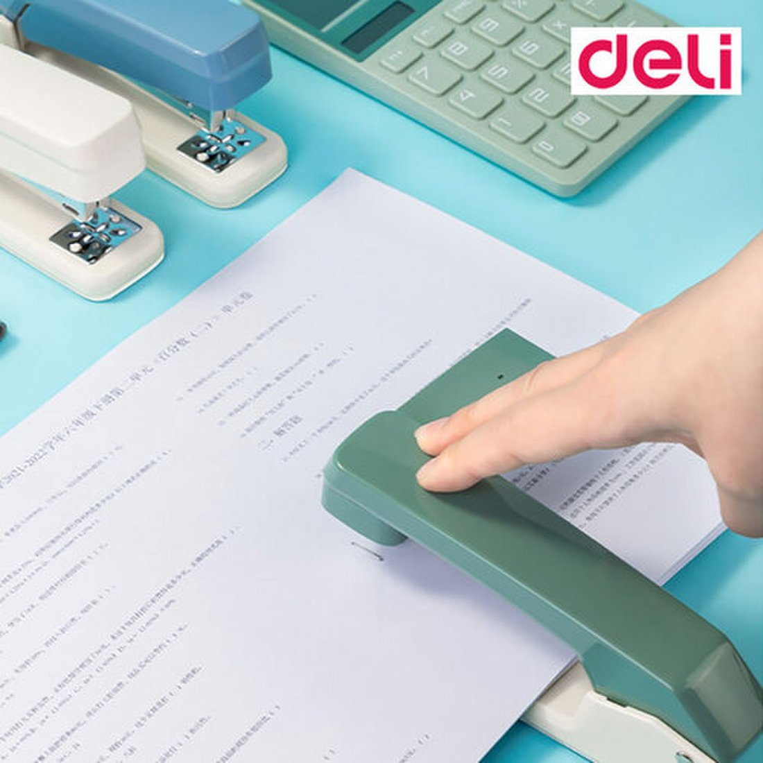 델리 파스텔 360도 회전식 스테이플러 중철 제본 믿고 사는 즐거움 Ssgcom