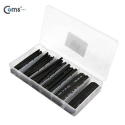 [T1815] Coms 수축 튜브 세트(100pcs), HST-100B 검정 - SSG.COM