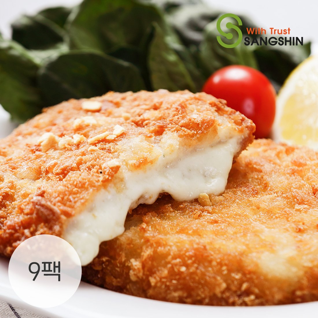 [상신] 더빠삭 두툼한 치즈돈까스 320g 9팩 18장, 믿고 사는 즐거움 SSG.COM