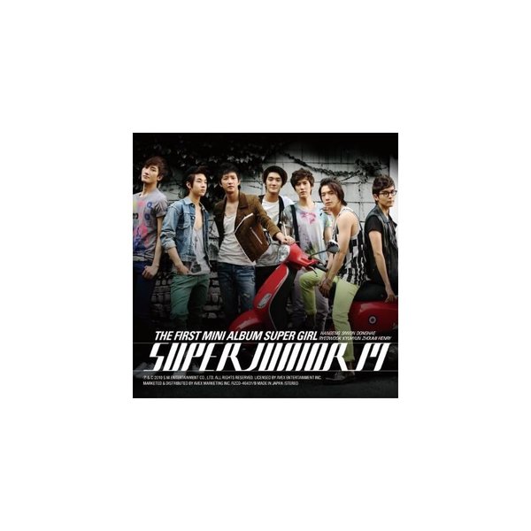 THE FIRST 미니앨범 SUPER GIRL 슈퍼주니어 M CD+DVD RZCD-46431B K-Pop NEW - SSG.COM