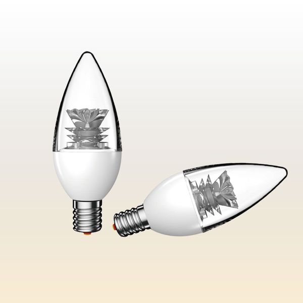 LED촛대구 5W 투명 샹들리에전구 E14 E17 - SSG.COM