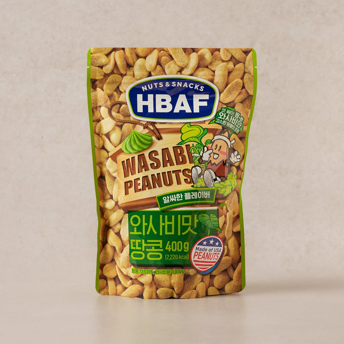 HBAF 와사비맛 땅콩 400g, 믿고 사는 즐거움 SSG.COM