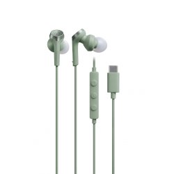 오디오테크니카 마이크 지원 이어폰 ATH-CKS330C GR USB Type-C 중저음 유선 그린 - SSG.COM
