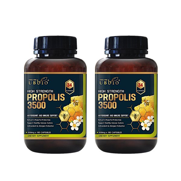 유비바이오 하이스트렝스 프로폴리스 3500 180캡슐 2개 - SSG.COM