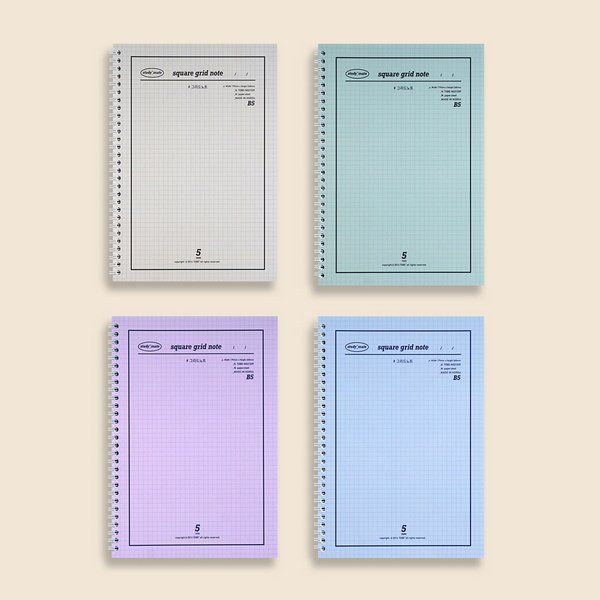 [tobe]5mm그리드노트(B5)V3-씨엔지 - SSG.COM