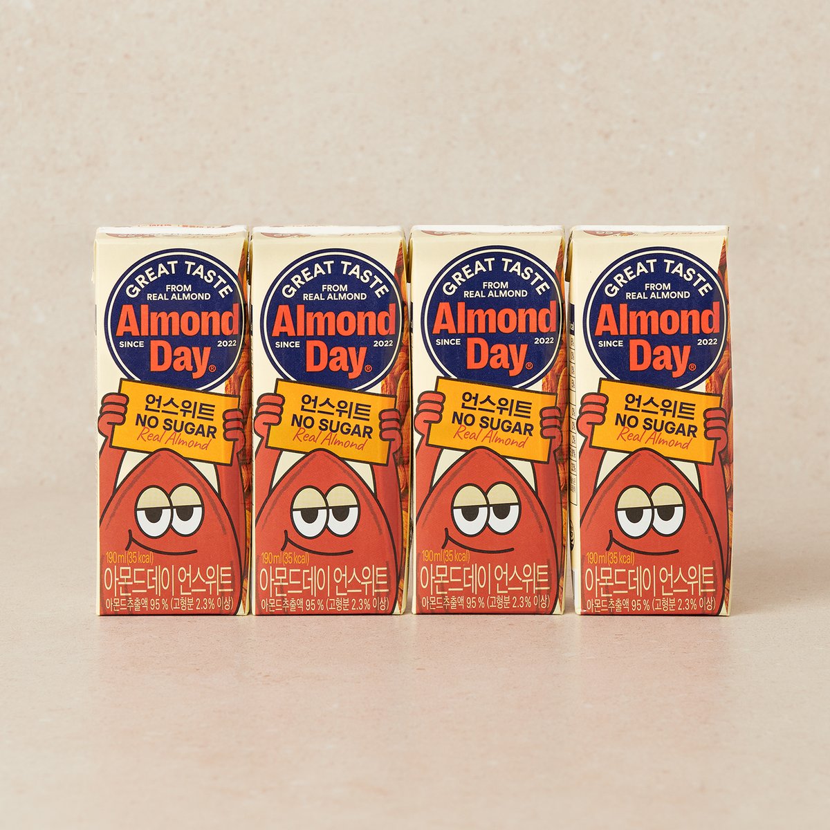 아몬드데이 언스위트 190ml*4 - SSG.COM