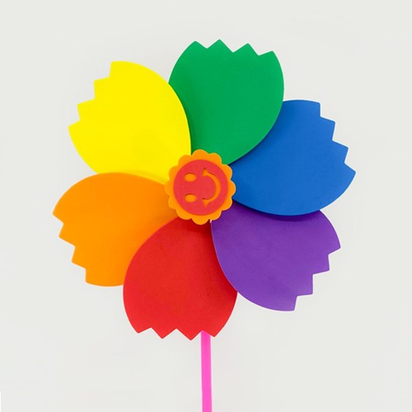 대원 1800 - EVA 꽃모양 바람개비 +분홍색막대 dw0306 - SSG.COM