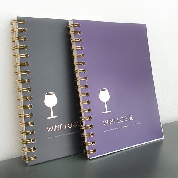 제이로그 와인 테이스팅 노트 와인노트 (A6) - 2type - SSG.COM