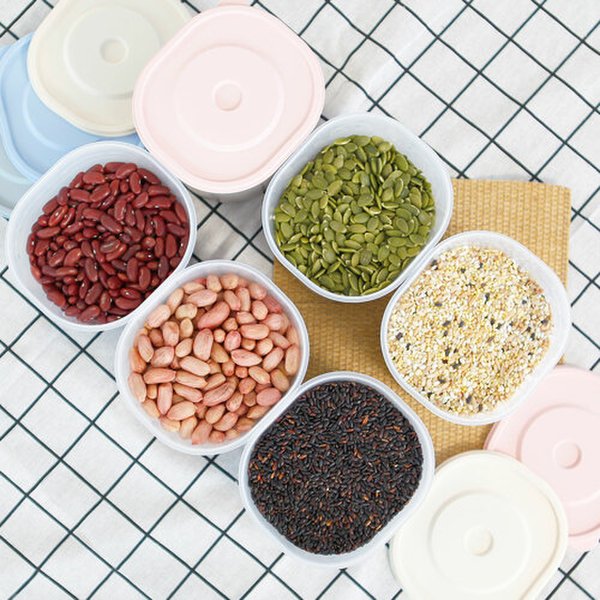 파스텔 다용도 잡곡통 900ml 8개 - SSG.COM