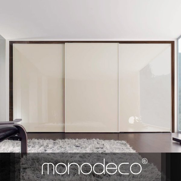 [모노데코] 폰드 글로시 슬라이딩 붙박이장 10cm - SSG.COM