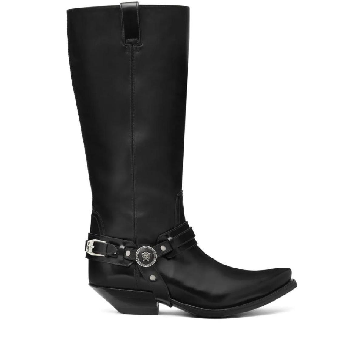 25 SS 베르사체 텍사노 롱 부츠 40mm 10167461A12155 TP430945512 - SSG.COM