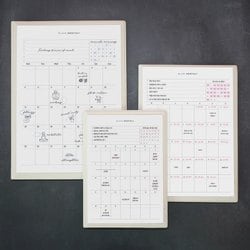 [만년형] 블랭크 플래너 세트 ( A4 B5 A5 ) - SSG.COM