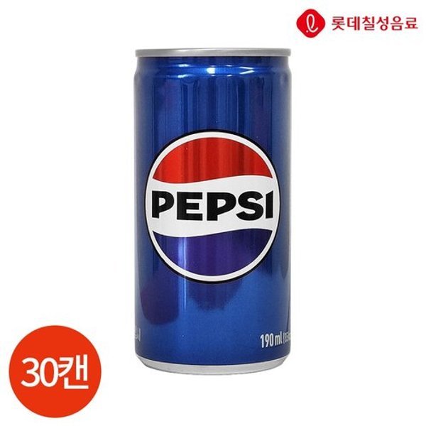 롯데 펩시콜라 190ml x 30캔 - SSG.COM