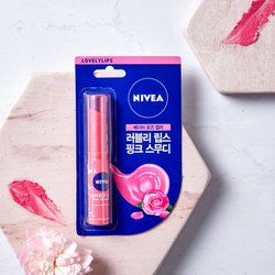 [니베아] 립케어 러블리 립스 핑크 스무디2.4g - SSG.COM