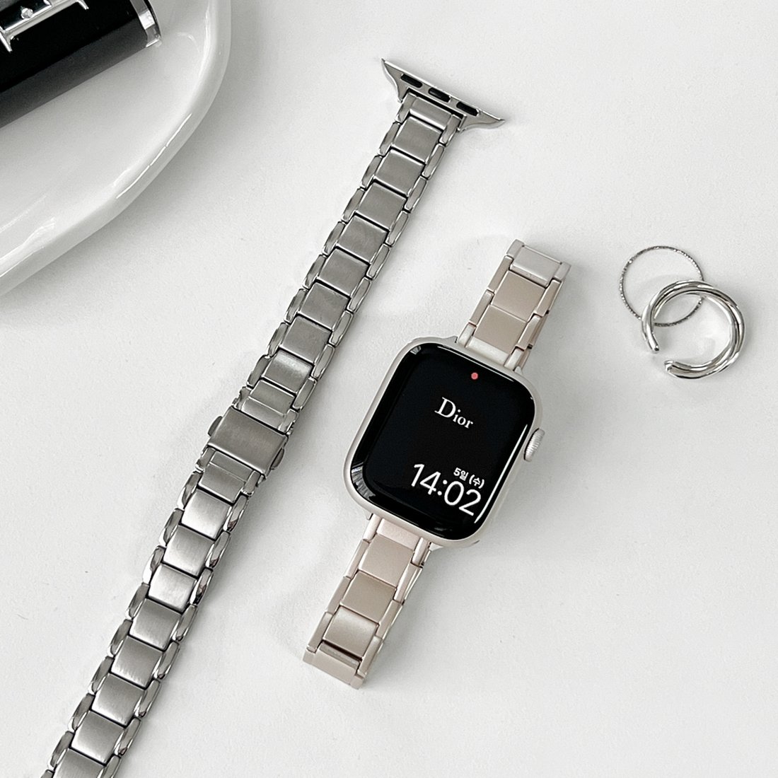 애플워치 호환 베이직 슬림 메탈 스트랩 AMS013, 믿고 사는 즐거움 SSG.COM