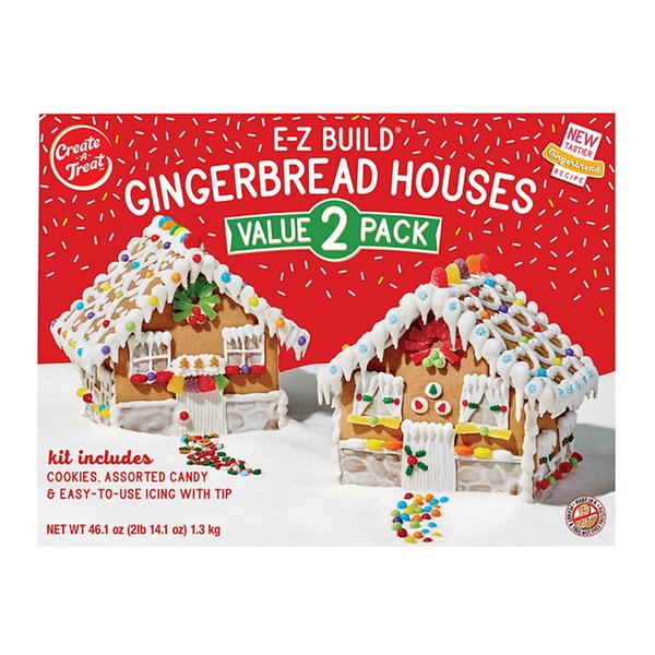 크리에이트어트리트 이지 빌드 진저브레드 하우스 쿠키 키트 2개 1.28kg 무료배송 - SSG.COM