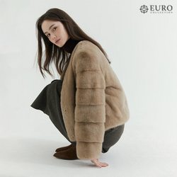 10만원 세일 유로(EURO) 풀스킨 밍크 자켓(24FW) - SSG.COM