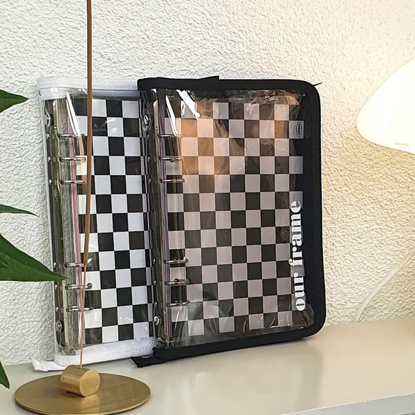 A5 6공 체커보드 모눈 노트 바인더북 다이어리 - SSG.COM