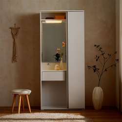 원스홈 에일리 LPM 800 수납 조명 화장대 - SSG.COM