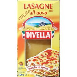 가공식품 스파게티 식자재 재료 디벨라 계란라자냐 500g X4 - SSG.COM