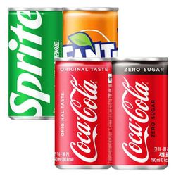 코카콜라 제로 190ml x 30캔 + 스프라이트 190ml x 30캔[32417445] - SSG.COM
