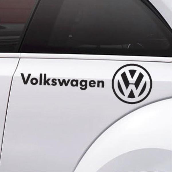 가로형 폭스바겐 로고 자동차 스티커 미니쿠퍼스티커 차꾸미기 차량스티커 첫차꾸미기 Ssgcom
