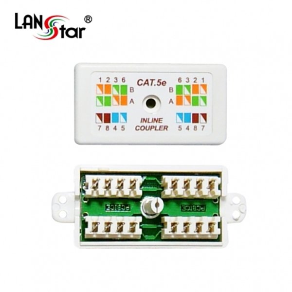 LANSTAR LS-EIC-UED4 CAT.5e Inlilne IDE 커플러 - SSG.COM