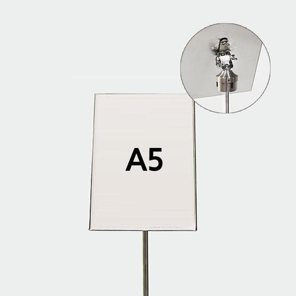 [삭제 30339]차단봉용 사인안내판 POP A5 스텐 판넬 (S11211992) - SSG.COM