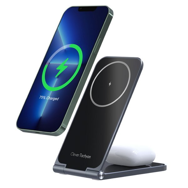 클레버 타키온 2in1 접이식 휴대용 고속 멀티무선충전기 MFA2-클레버 - SSG.COM