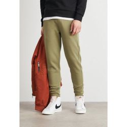 4342211 Calvin Klein MICRO LOGO - Tracksuit bottoms delta green ...