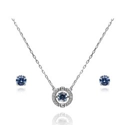 스와로브스키 5480485 Sparkling Dance Round 귀걸이 세트 목걸이 - SSG.COM