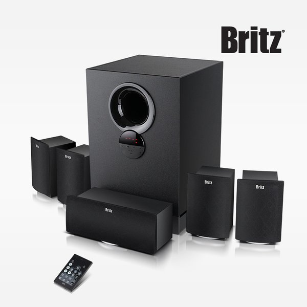 브리츠 BR-5100T3 홈시어터 5.1채널 PC TV 우퍼 스피커 BR5100T3 - SSG.COM