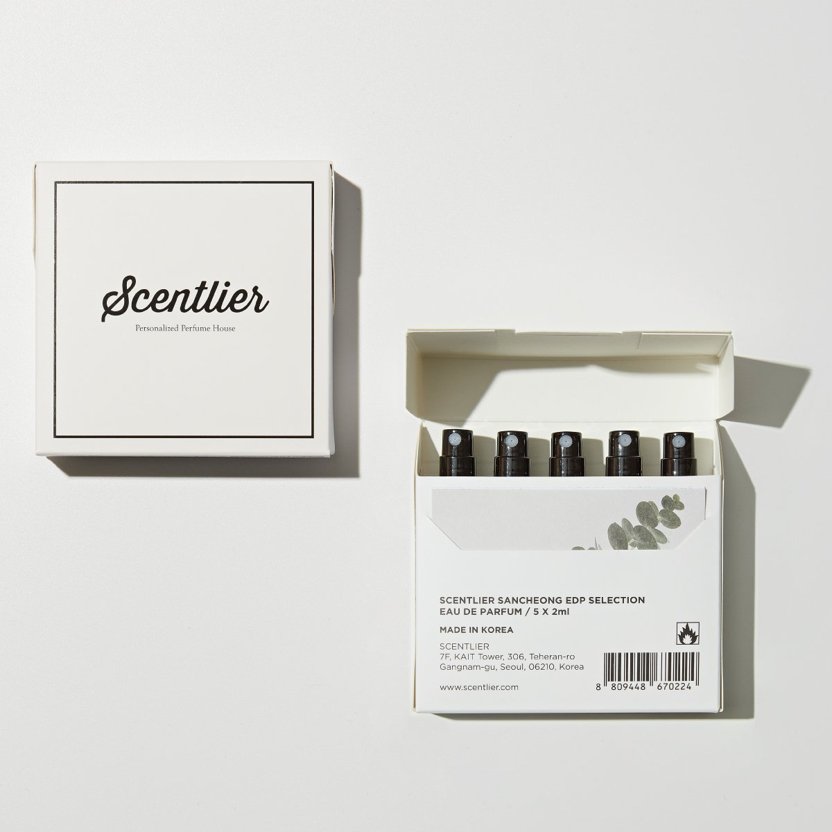 [센틀리에] 산청 오 드 퍼퓸 셀렉션(2ml*5ea) - SSG.COM