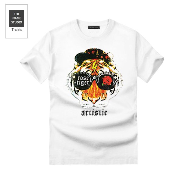 더네임스튜디오 유니크한 반팔티 타이거 M~2XL 빅사이즈 티셔츠 - SSG.COM