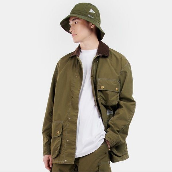 [22FW] [BARBOUR X AND WANDER] 남성 카키 And Wander Pivot 자켓 - SSG.COM