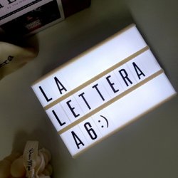 [더우드랜드] 라레테라 미니 레터링 라이트박스 A6 - SSG.COM